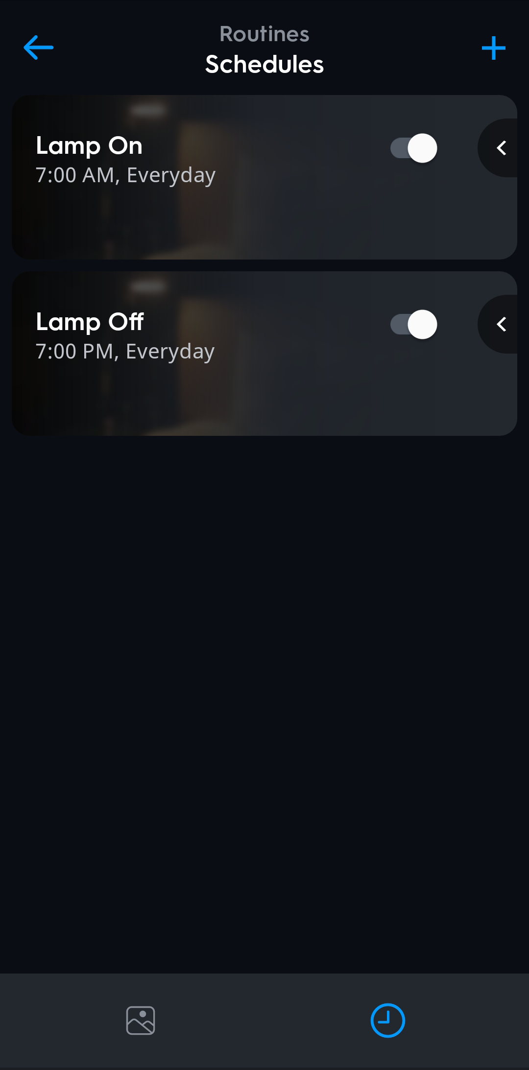 Cync Scenes and Schedules