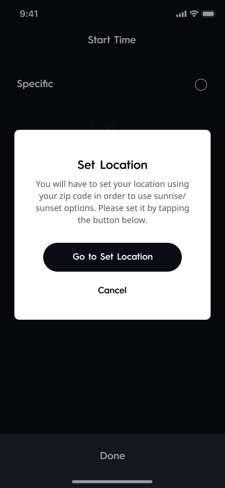Cync Scenes and Schedules