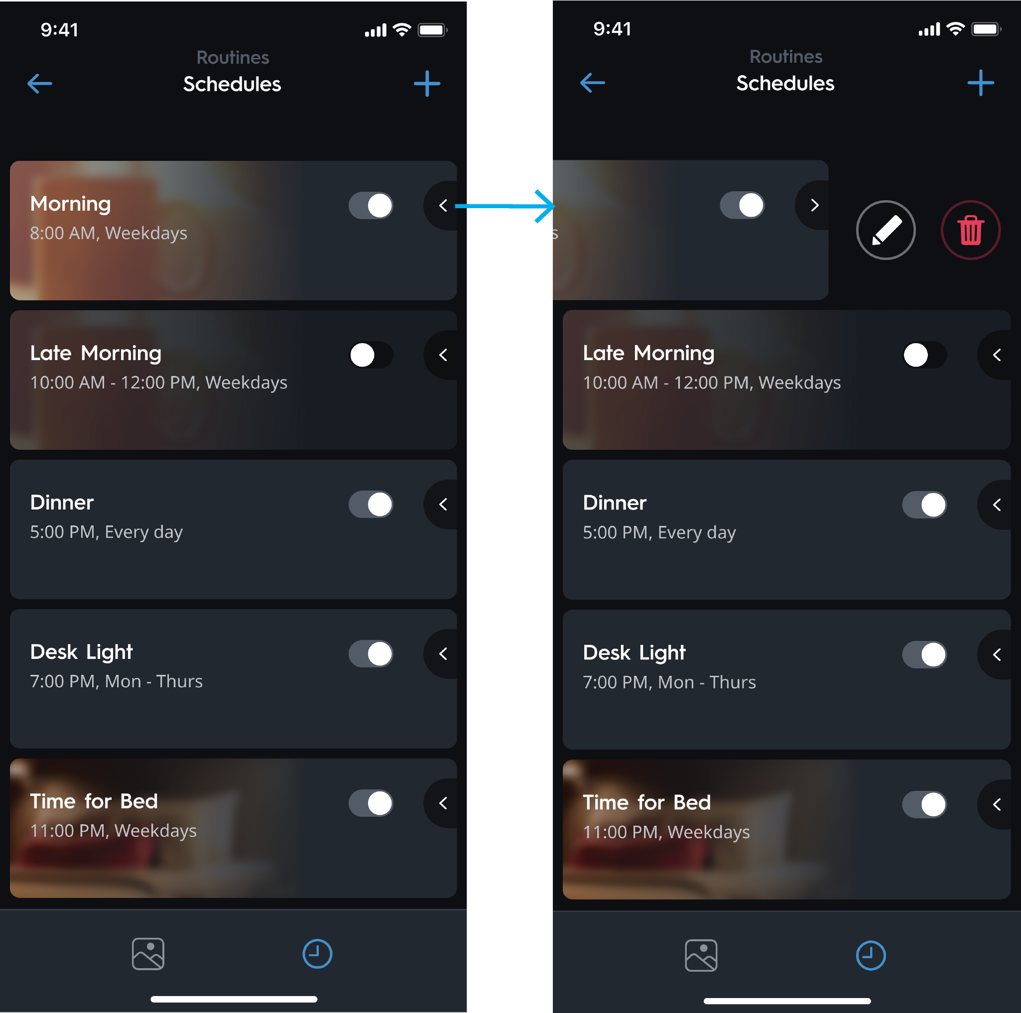 Cync Scenes and Schedules