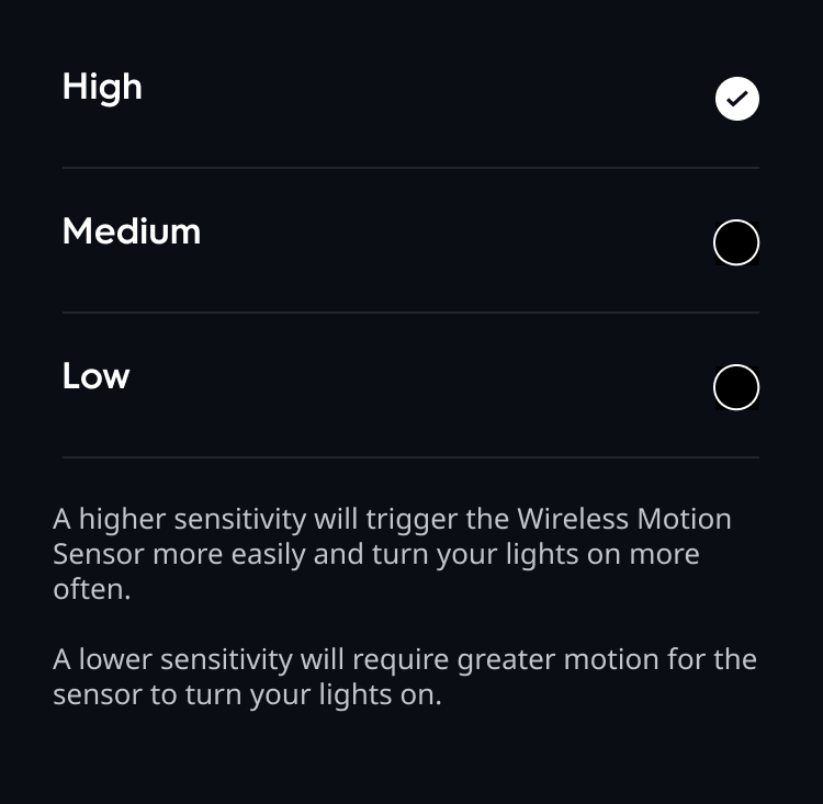 Using Motion to Control Cync Smart Devices