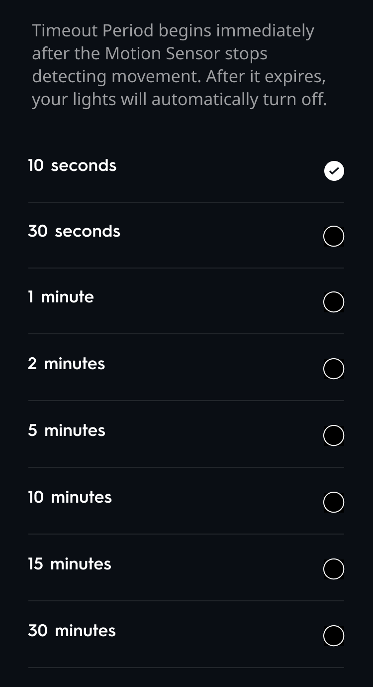 Using Motion to Control Cync Smart Devices