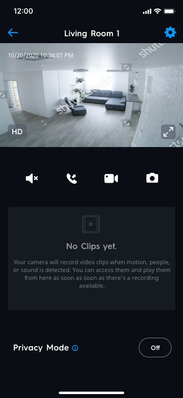 Controlling Indoor Cync Cameras