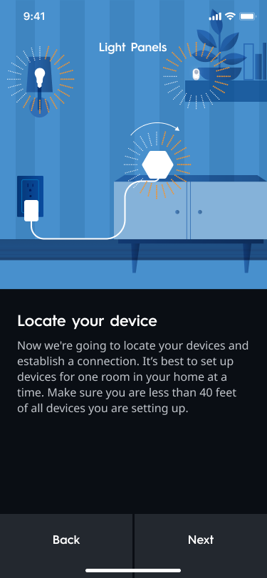 Setting Up Cync Smart Hexagon Panels