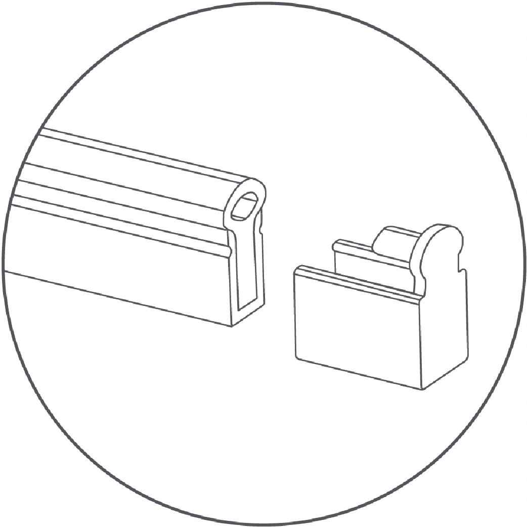 Mounting Cync Neon Light Strips